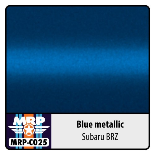 MR.PAINT MRP-C025 Blue Metallic (Subaru BRZ) 30ml Mirage Hobby Shop
