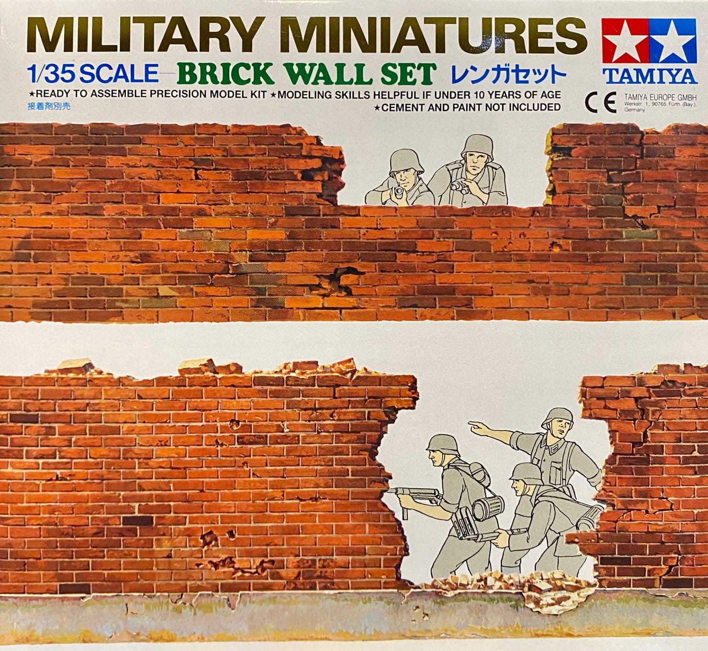 TAMIYA 35028 1:35 BRICK WALL SET Mirage Hobby Shop